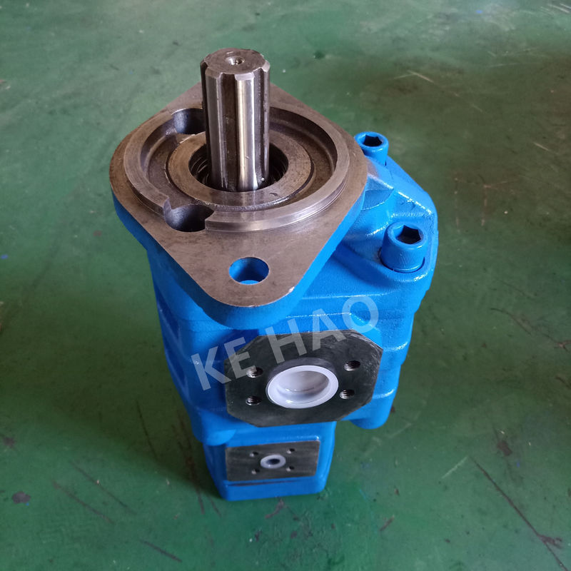 CBGJ Double Pump Rhomb cover Spline Blue Compact Original Gear Pump For ...