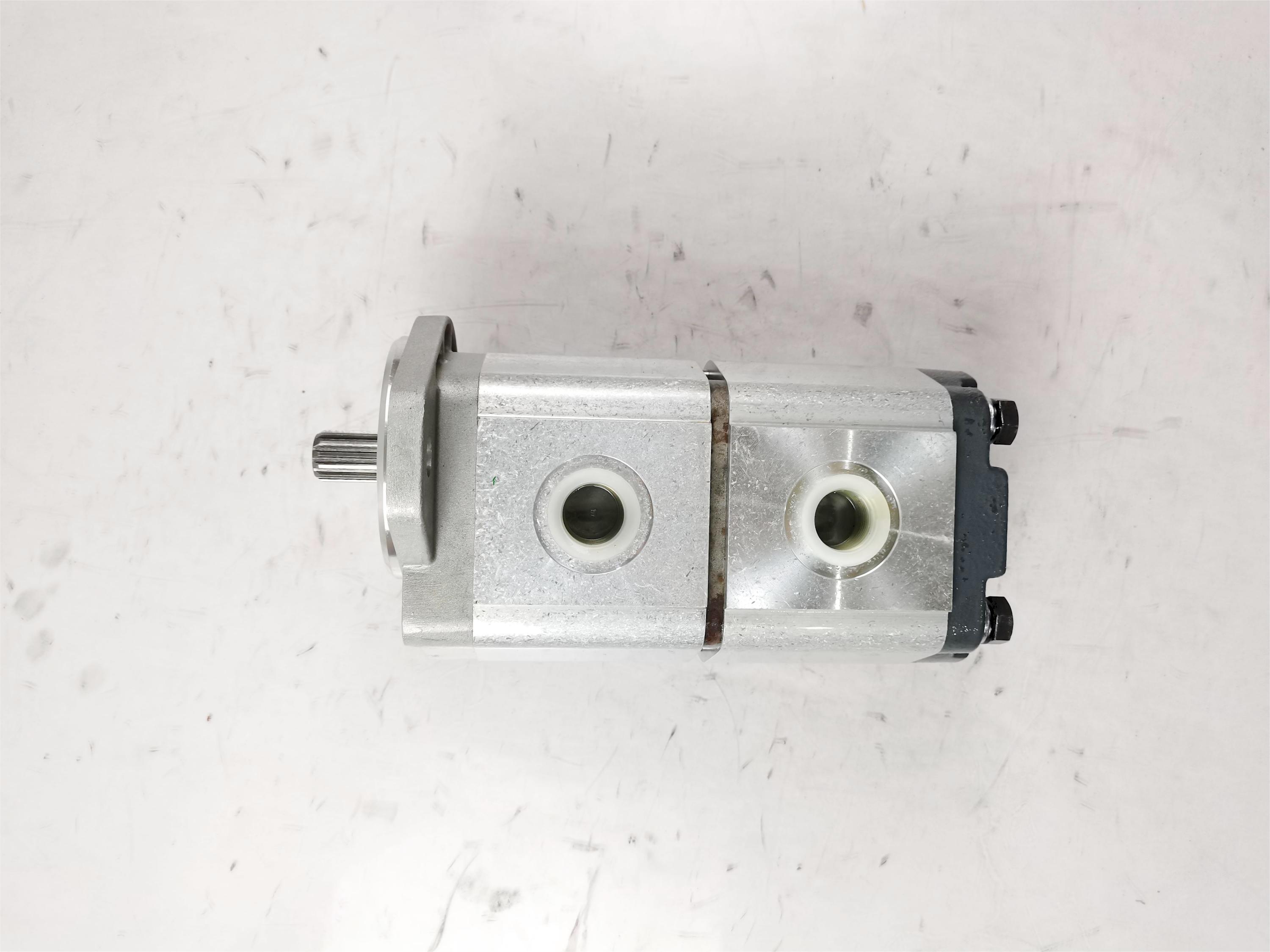 2-Stage 60241047-13T Hydraulic Gear Pump for Heavy Machines